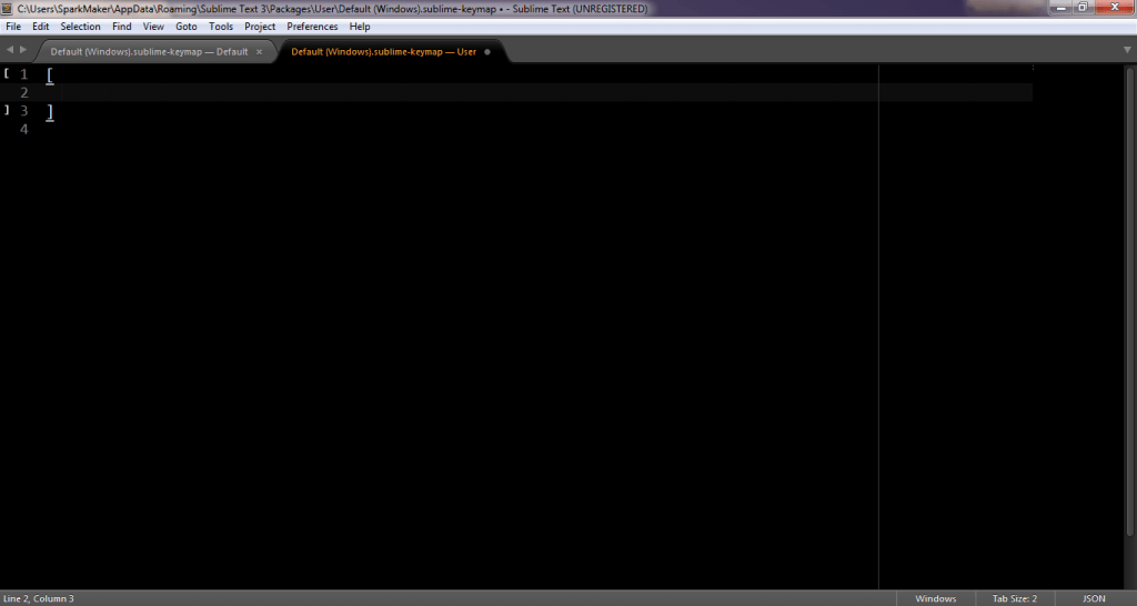 Sublime keyboard shortcuts